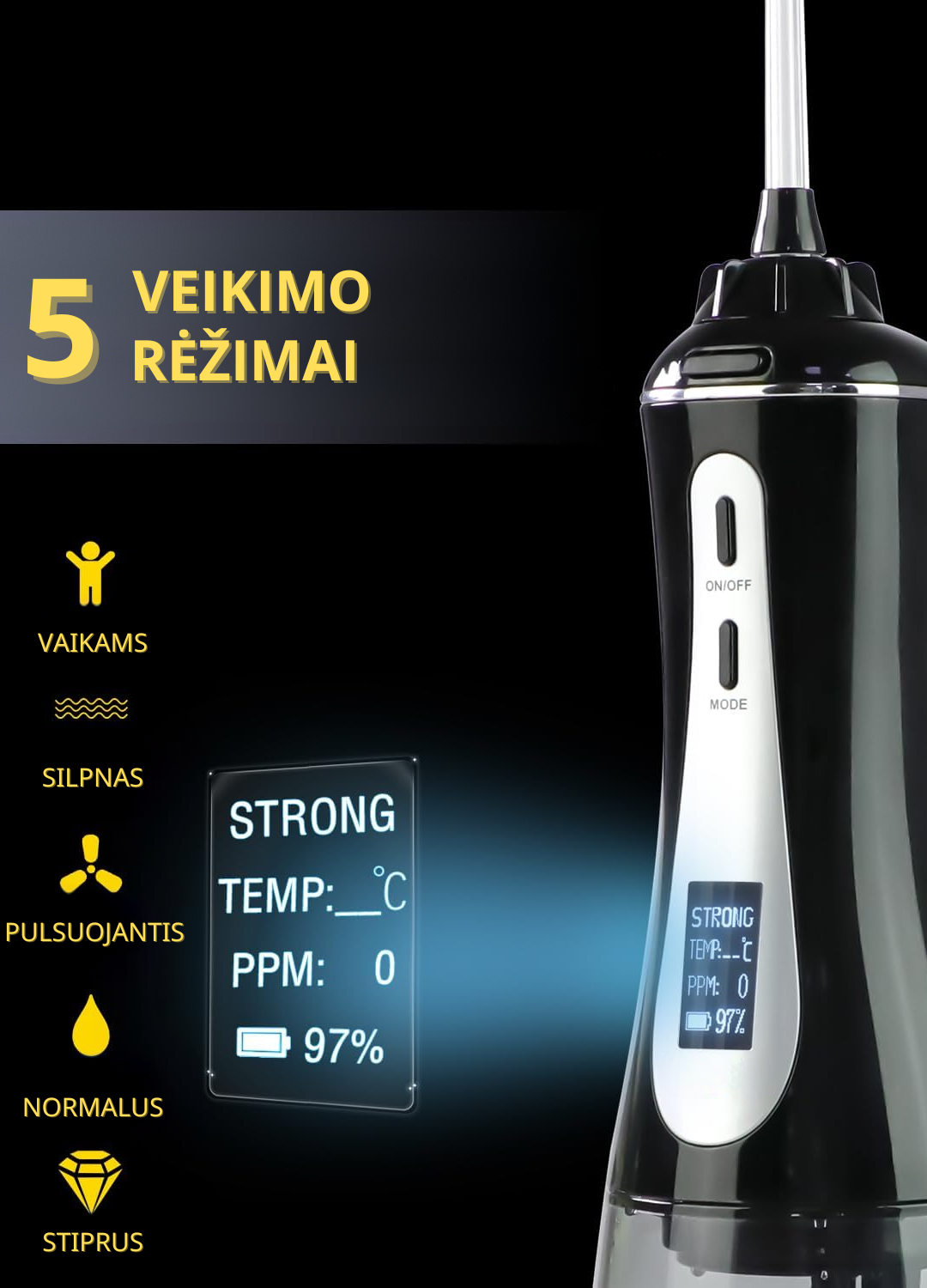 Iconbeauty irigatorių antgaliai - oraldenta.lt